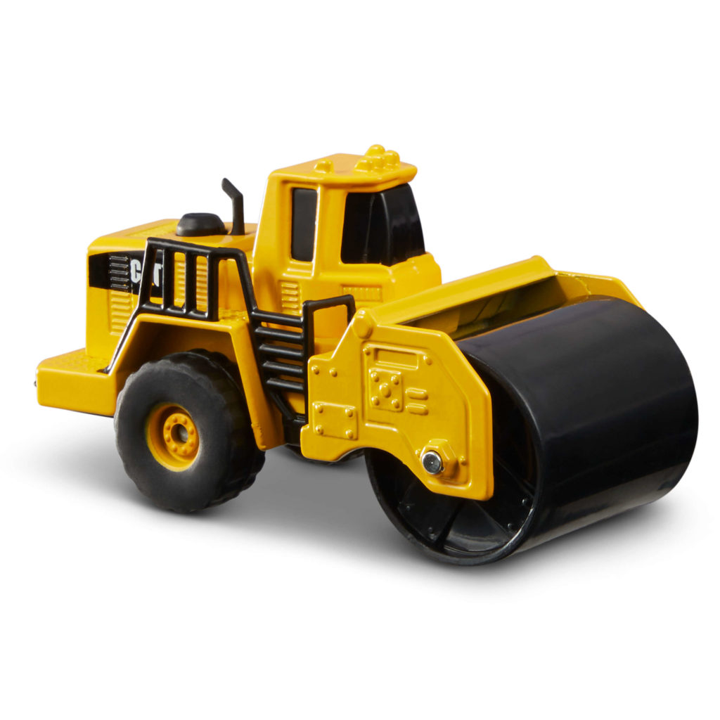 Cat® Metal 3-Pack Wheel Loader, Excavator, Steam Roller - CAT