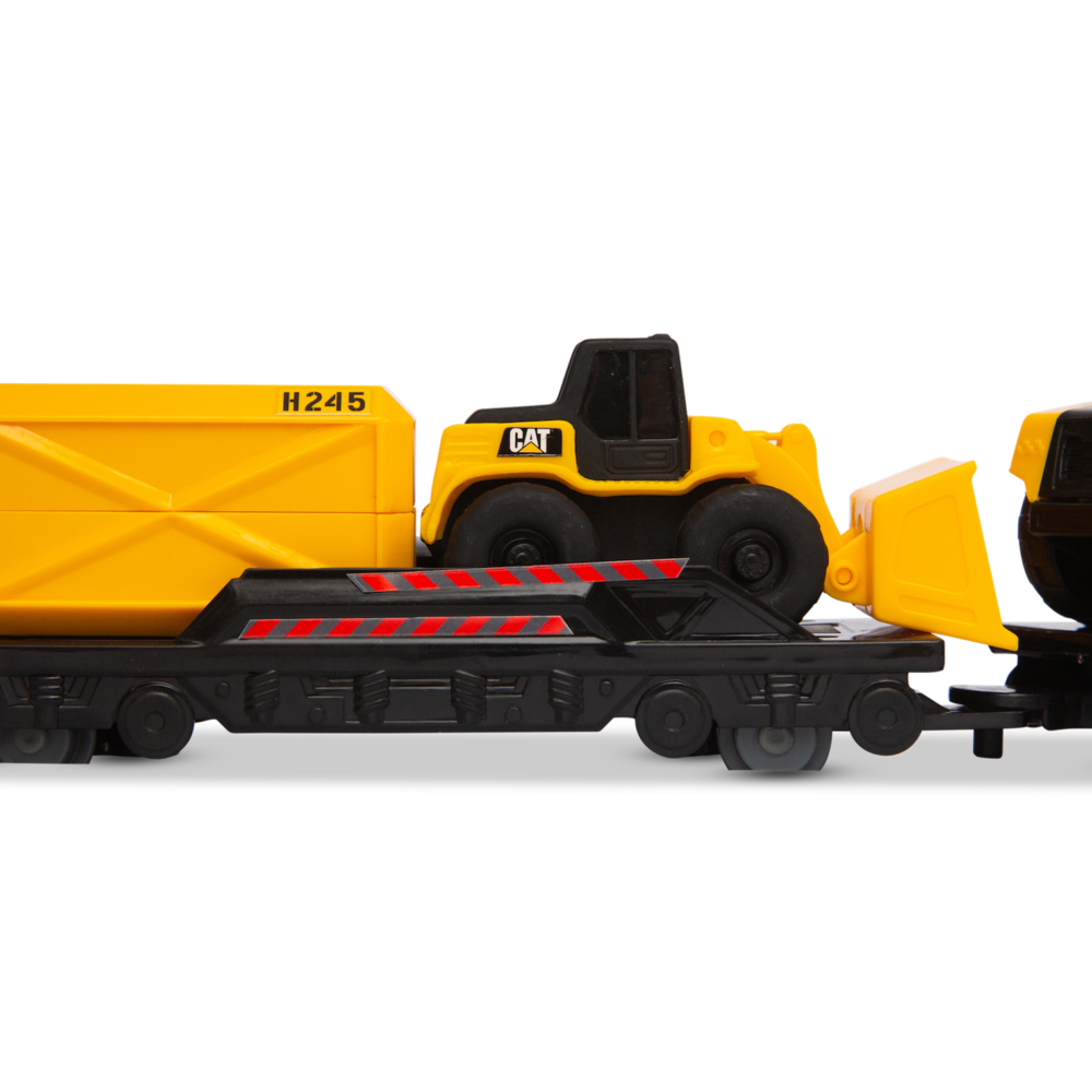 Cat® Little Machines Power Tracks Train Set – CAT